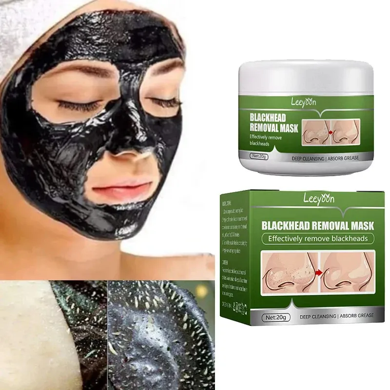 Blackhead Removal Peel-Off Mask - Charcoal Nose Pore Shrinking Acne ...