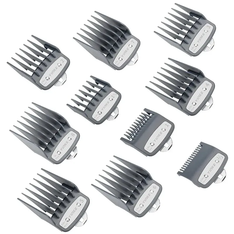 DHgate.com:2024 8/10 Pcs Hair Clipper Comb Guide Attachment Size Barber ...