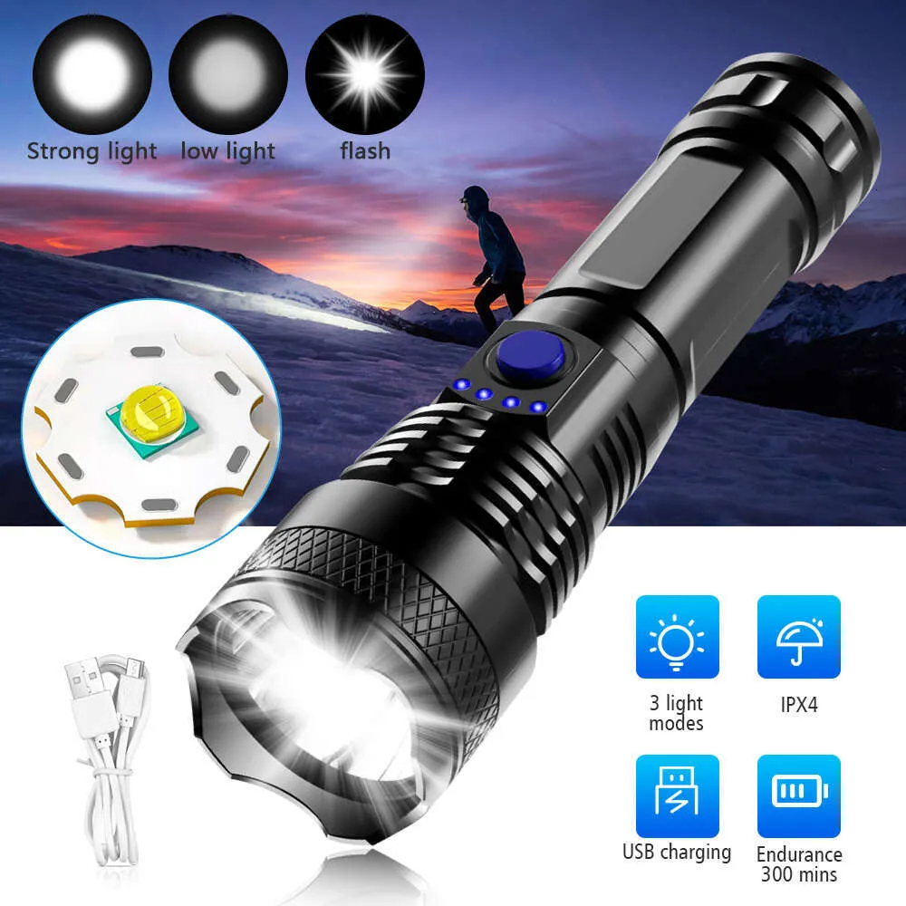 Waterproof Mini LED Tactical Torch Browser For Android With Built In ...