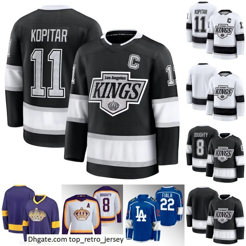 DHgate.com:LA Anze Kopitar King 202425 Hockey Jersey Kevin Fiala ...