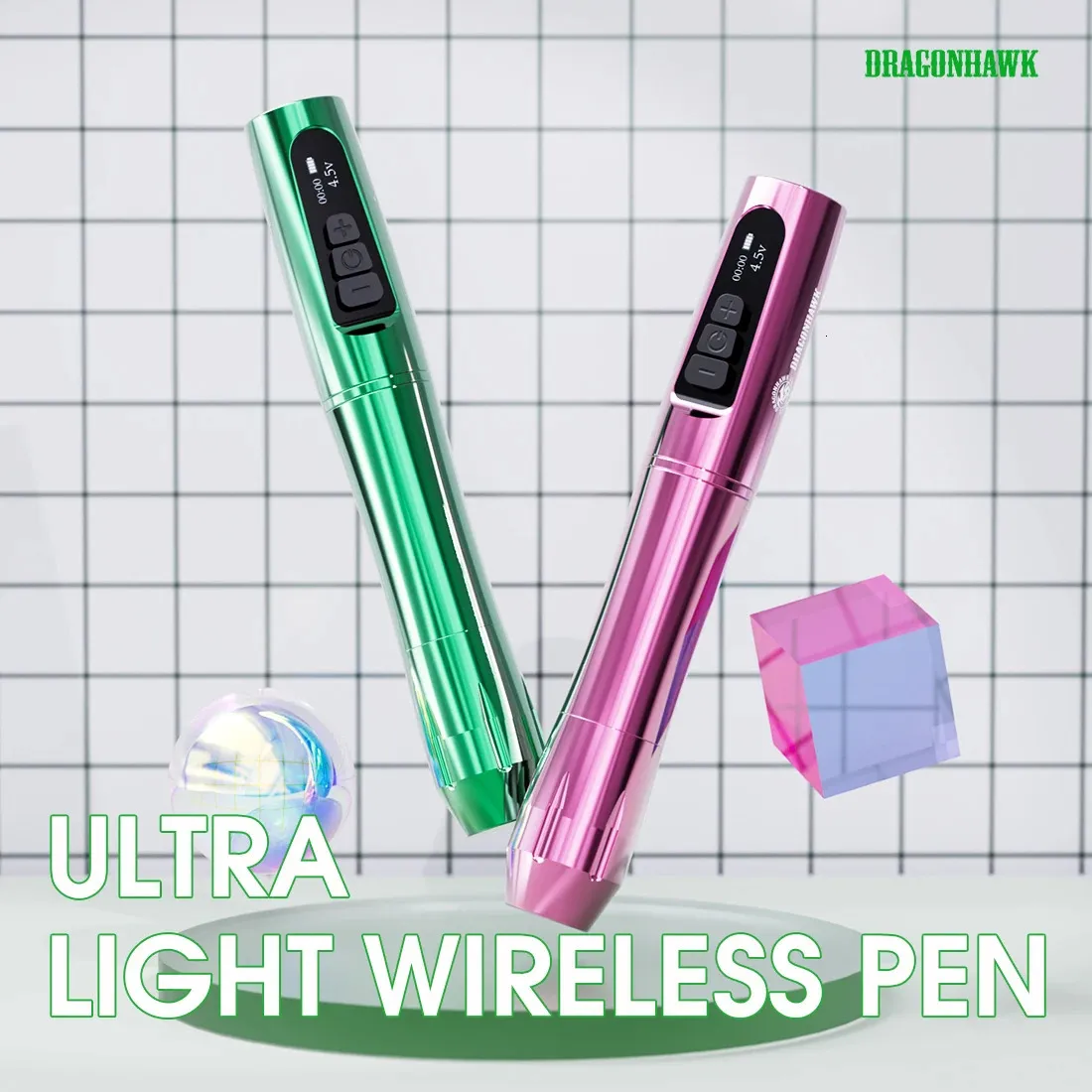 Wireless Rotary Tattoo Pen Machine for Beginners & Professionals ...