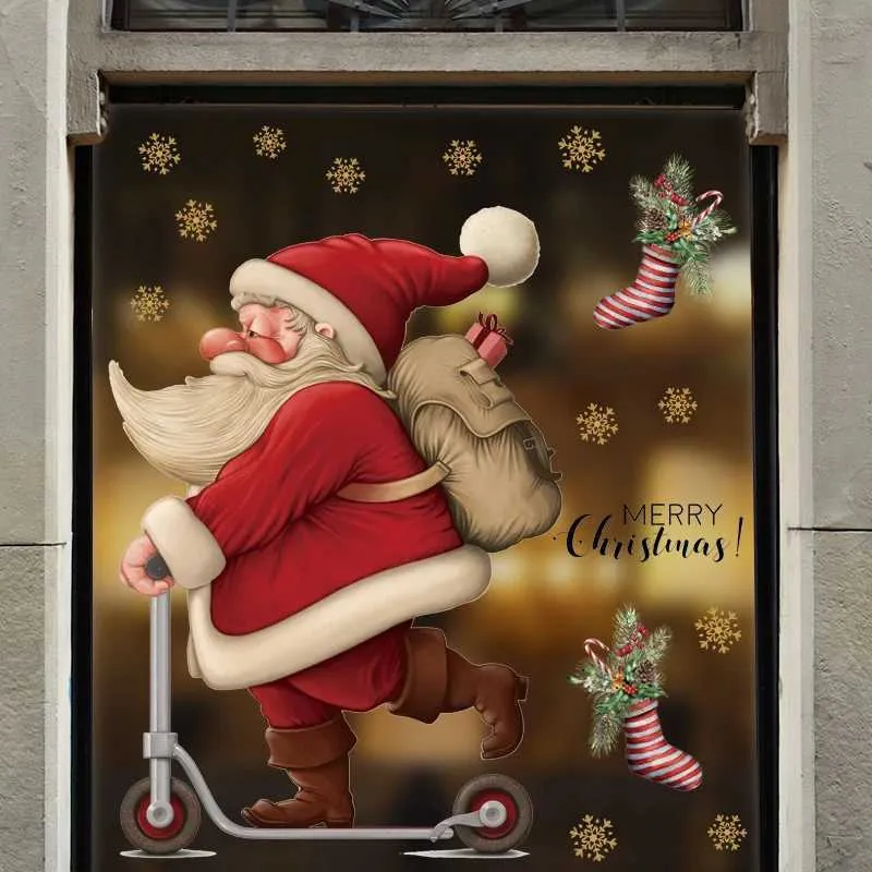 Festive Snowflake Window Decorations - Best Seller Xmas Window Decals ...