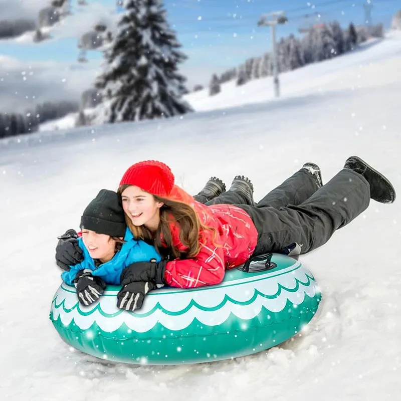 DHgate.com:Festive Inflatable Ski Ring Water Float - Reinforced & Wear ...