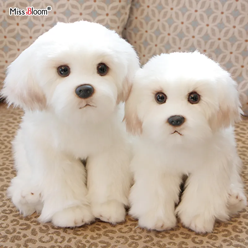 Maltese Stuffed Dog Dolls Plush Toy Fluffy... From Dh_afterglow, $58.09 ...
