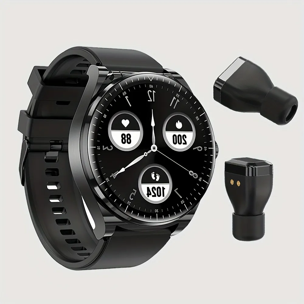 S9 Smartwatch And TWS Earphones Combo Bluetooth Connectivity, Voice ...