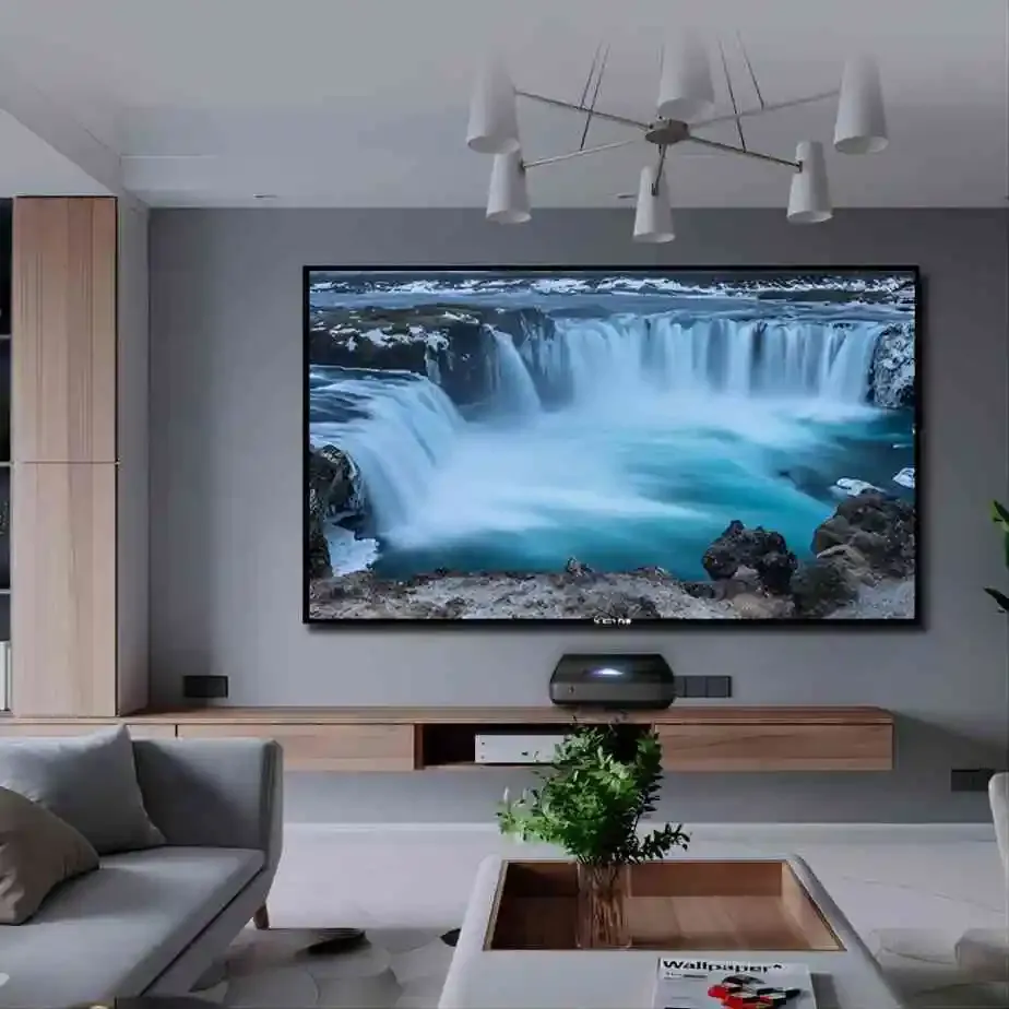 DHgate.com:150-inch 4K Ultra Short Throw ALR/CLR Fixed Frame Projection ...