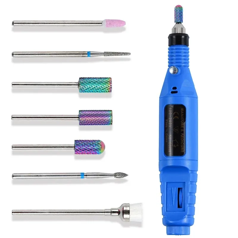 Ceramic Nail Drill Bits Set for Manicure Machine Accessories with ...