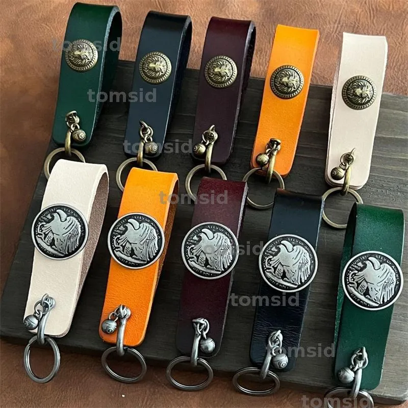 American Styles Retro Keychains Designer For Men Five Colors Animals ...