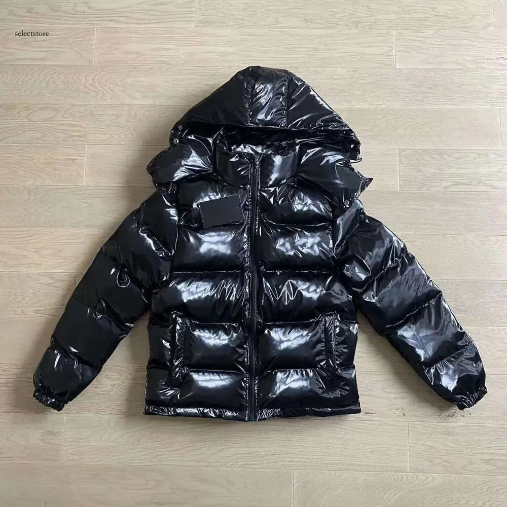Designer Black Irongate Detachable Down Trapstar Puffer Jacket For Women Trap Star TrapStar ...