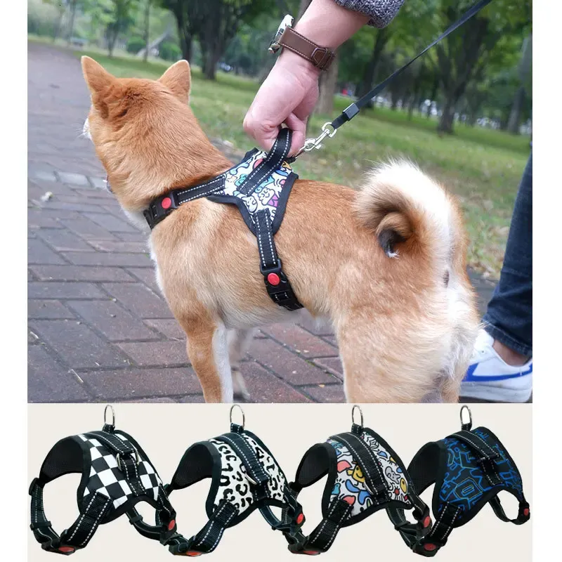 Heavy Duty Nylon Dog Harness with Adjustable Straps - Small, Medium ...