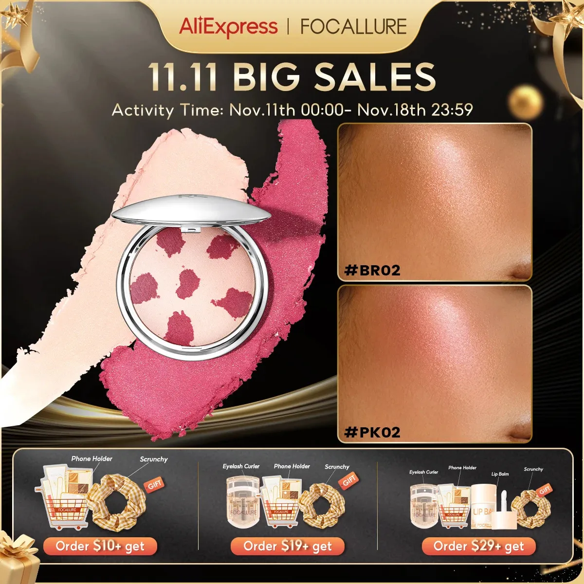 Shimmer Face Palette: Natural Brightening Bronzer & Highlighter. Shop ...