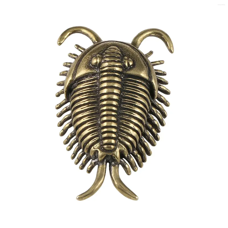 Brass Figurines Vintage Style Trilobite Statue: Cambrian Era Replica ...