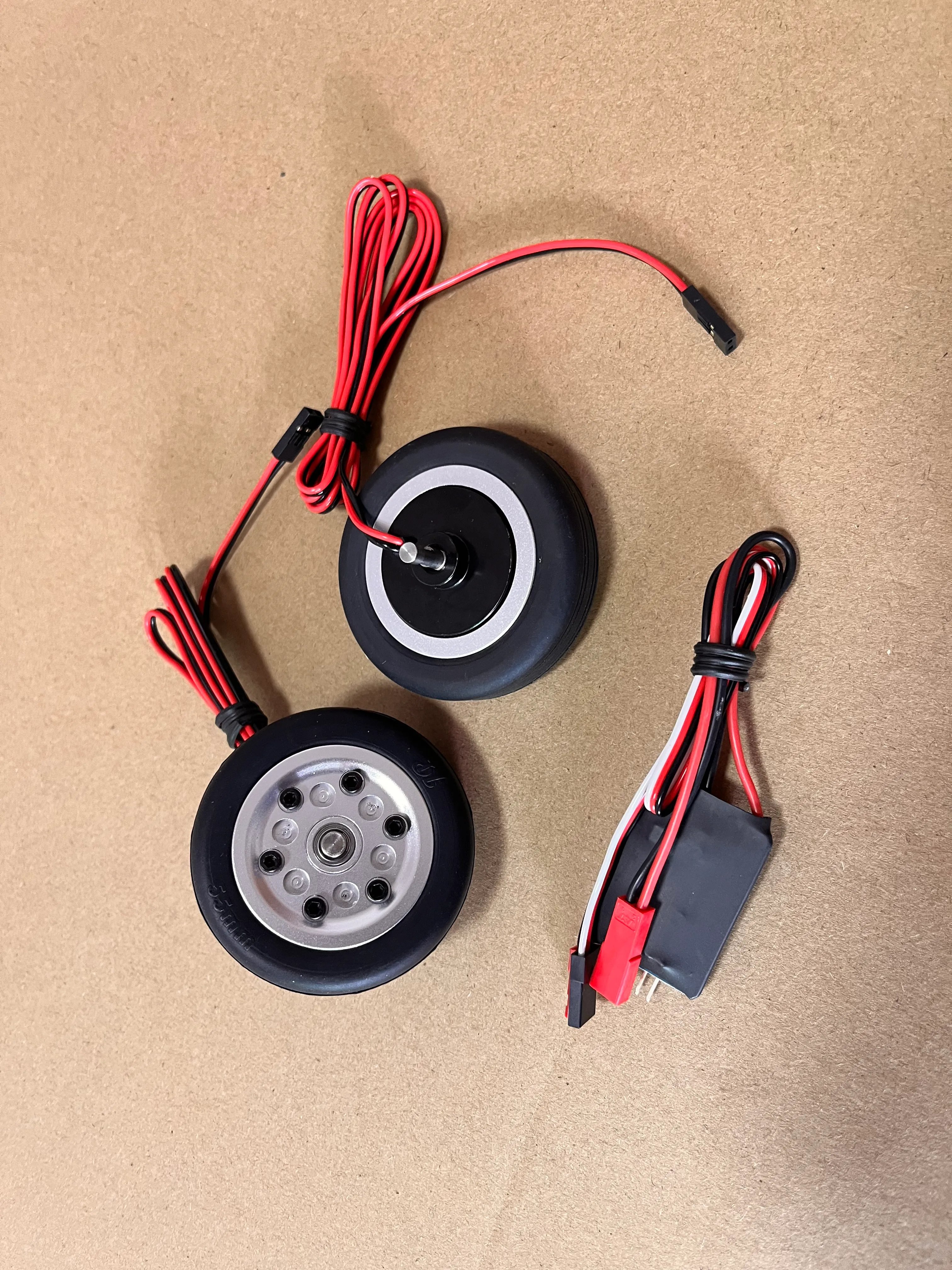 Premium RC Airplane Wheels with Electronic Brake System - Reliable ...