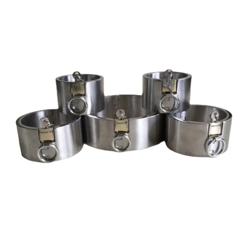 Heavy Metal BDSM Bondage Restraints: High-Grade Hand-Polished Stainless ...