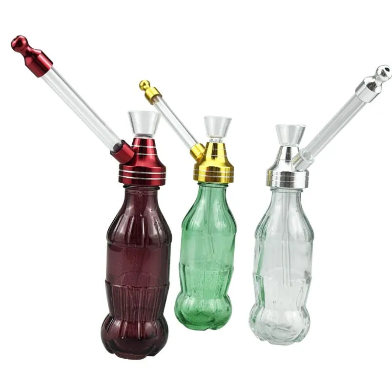 DHgate.com:Glass Smoking Pipes Creative Filter Unique Glass Coke Bottle ...