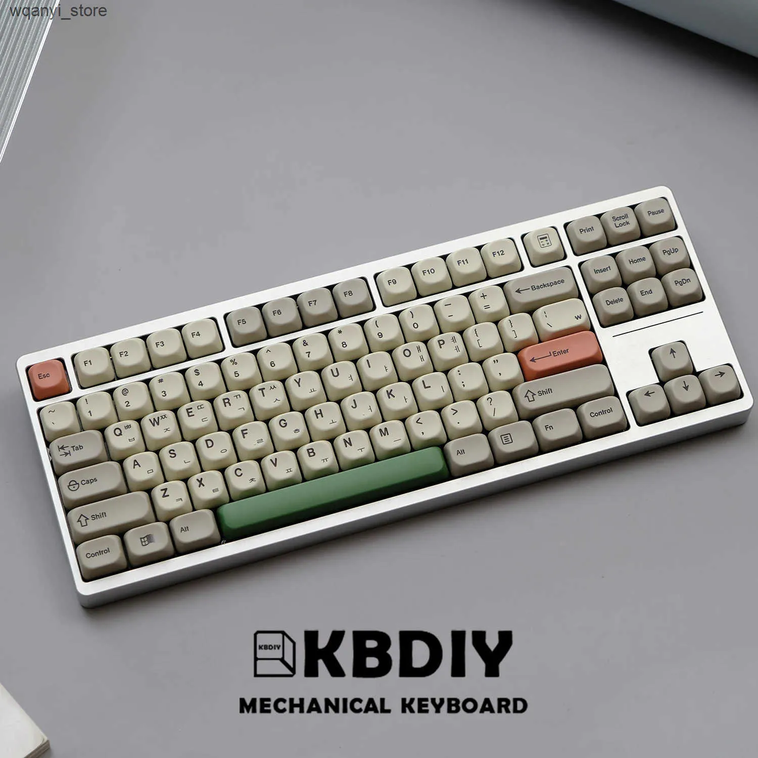 GMK Style Retro 9009 PBT Keycaps for Mechanical Keyboards - 139 Key ISO ...