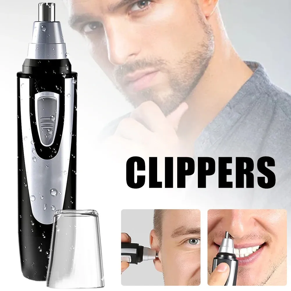 Electric Nose Hair Trimmer 2-in-: Professional Men's Beard and Facial ...