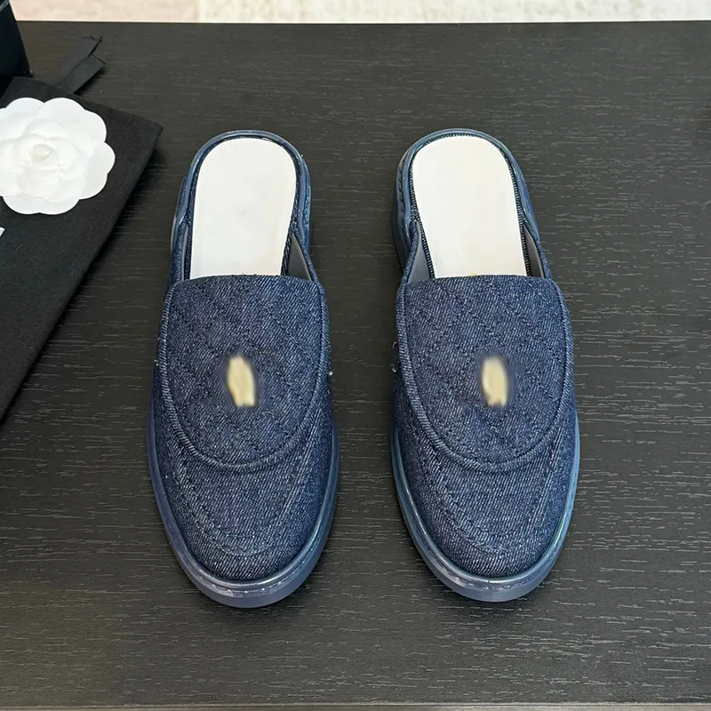 Classic Clamshell Designer Mules Shoes For Women Round Toe, Outdoor ...