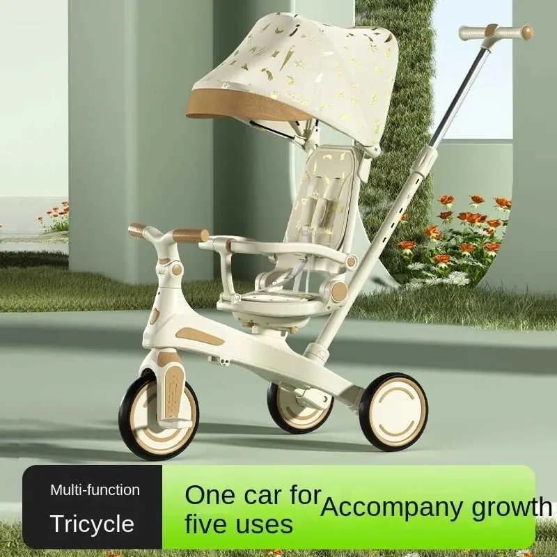 Strollers# Kids Tricycle Can Be Pushed Can Ride Can Lie Down Baby ...