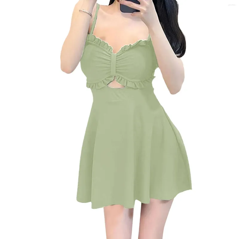 DHgate.com:High-Waisted Two-Piece Bathing Suit: Sun-Protective Long ...