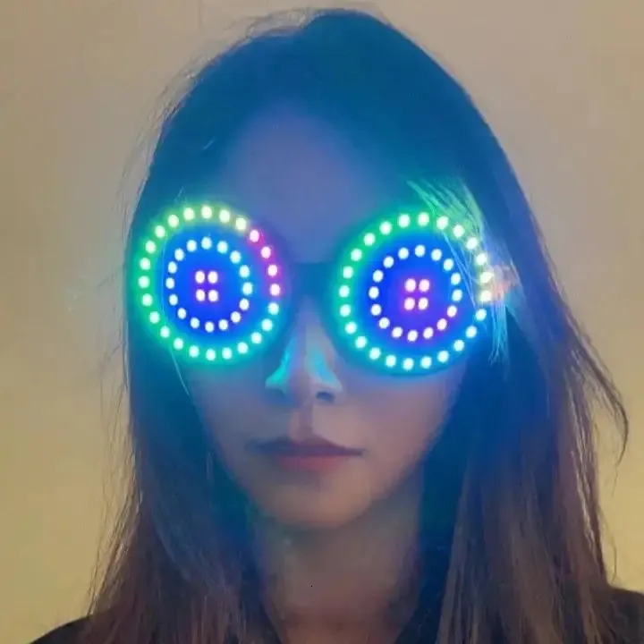 REZZ LED Charging LED Punk Glasses Light Up Goggles... From Jiao06, $52 ...