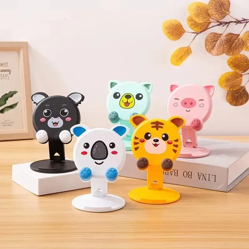 Phone Stand For Desk: Cute Universal Adjustable Foldable Tablet Holder ...
