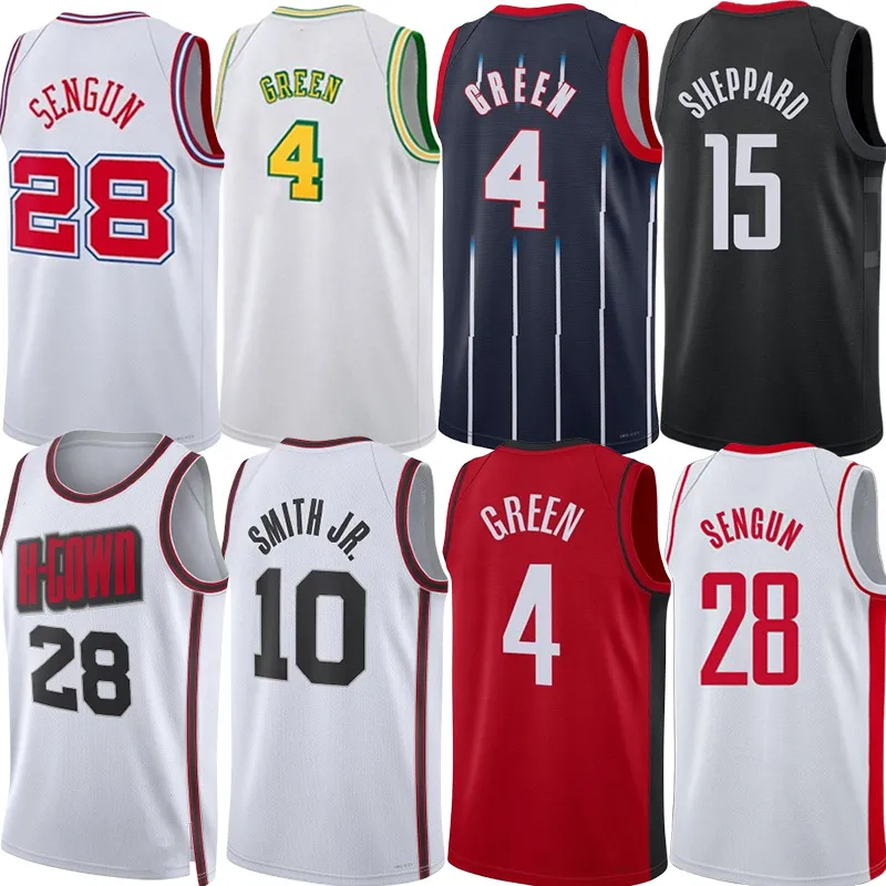 Jalen Green Rocket Mens Basketball Vests Featuring Reed Sheppard ...