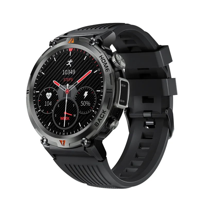 KE3 Smart Watch: HD Fully Touch Round Screen, 3ATM Waterproof ...