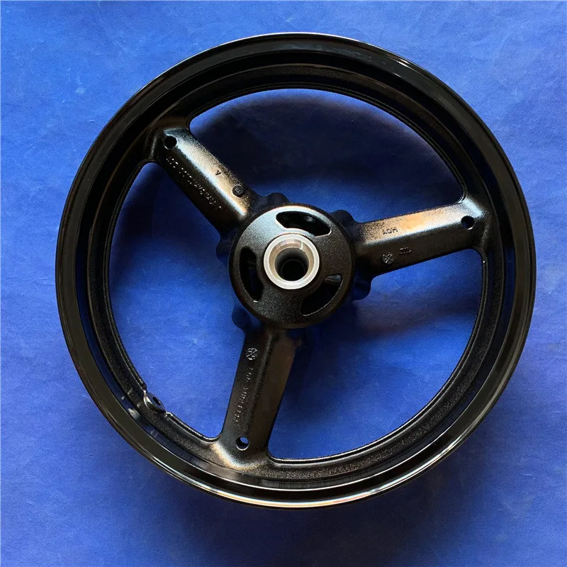 Motorcycle Accessories: Front and Rear Aluminum Wheel Rims and Steel ...