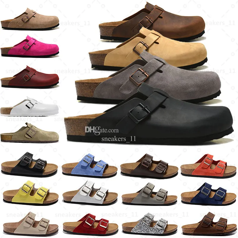 Bostons Clogs Designer Sandals Boston Clog Slippers Shearling Mules ...