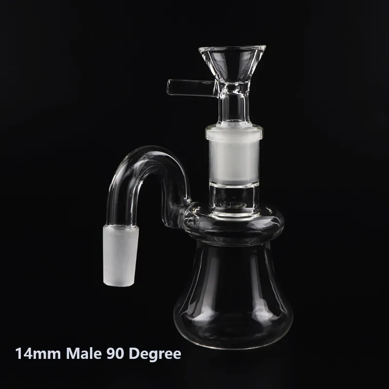 Wholesale Glass Ash Catchers With Hookahs 14mm, 18mm Sizes 45/90 ...