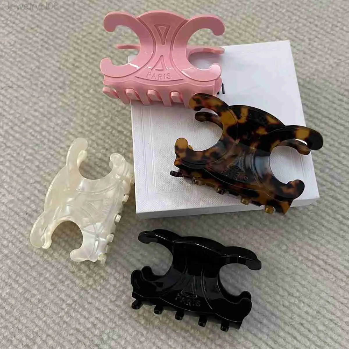 Luxury Designer Hair Claw Clips, Noslip Barrette, Strong Holding Clip ...