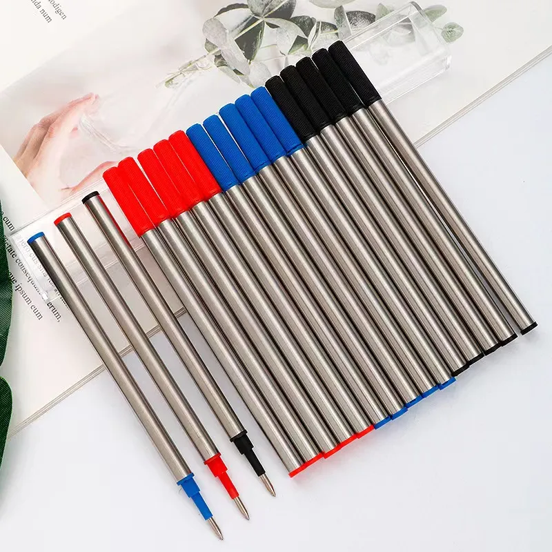 G5 Metal Rollerball Pen Refills - Smooth Writing, 0.5mm, Black/Blue/Red ...