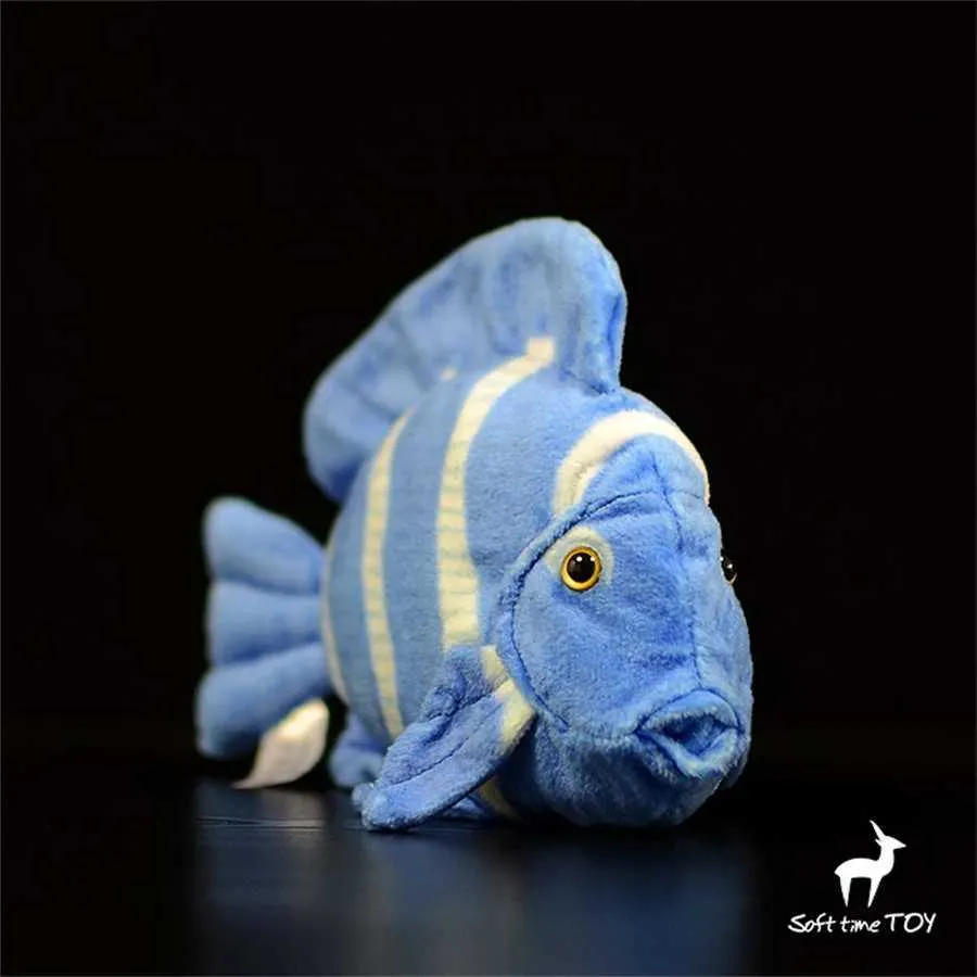 DHgate.com:Blue Tang Surgeonfish Stuffed Plush Toy, High Fidelity Anime ...