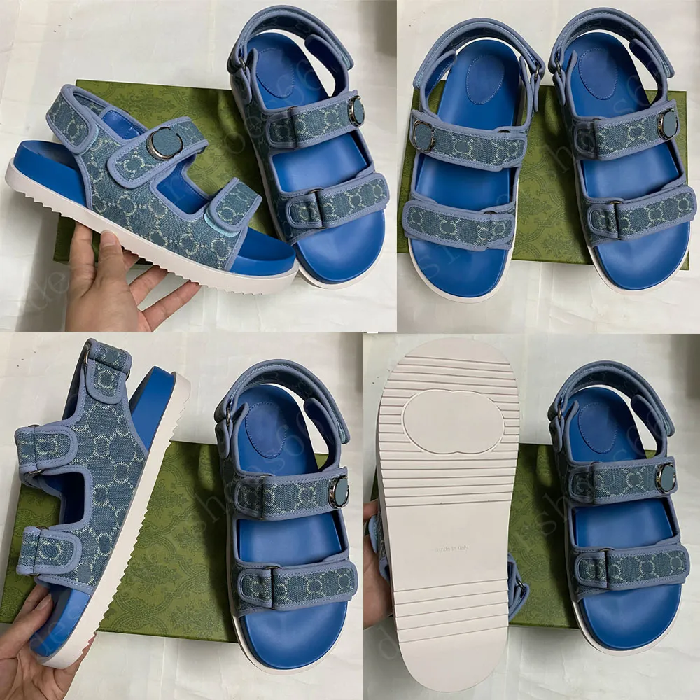 WOMENS SANDAL WITH DOUBLE 771575 Luxury Sandals Brand Sandal Flat ...
