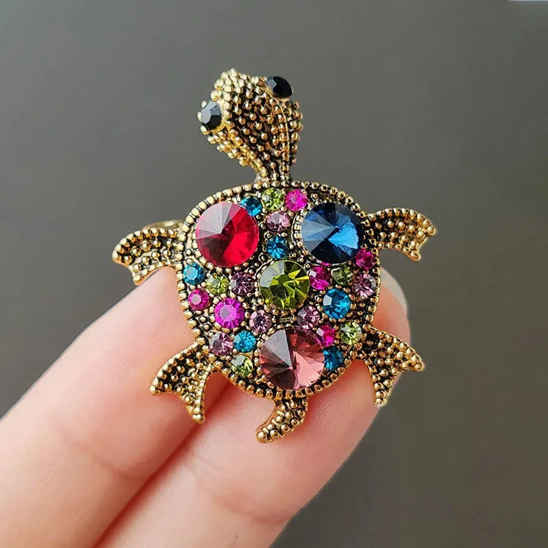Vintage Cute Cartoon Turtle Animal Brooch Pin ... From Xuan05, $6.16 ...