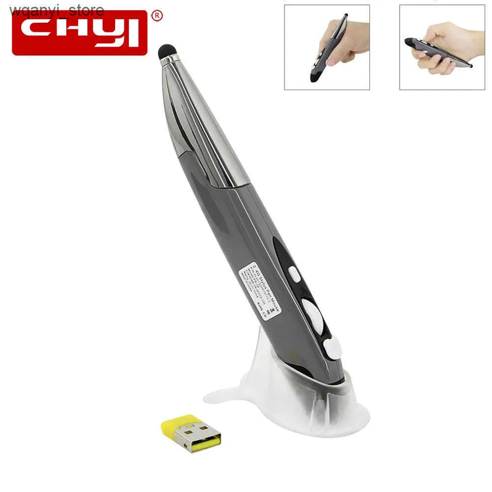 Mini Computer Mouse with Pen Function, 2.4G Wireless, Adjustable DPI ...