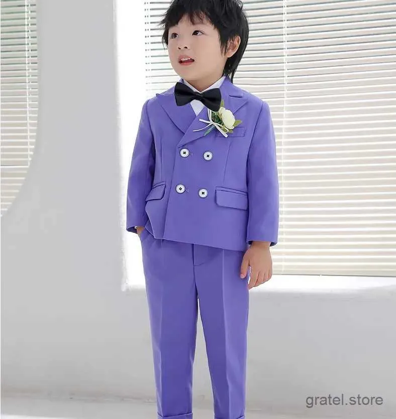 DHgate.com:Luxurious Purple Flower Boy Suit: Formal Tuxedo for Weddings ...