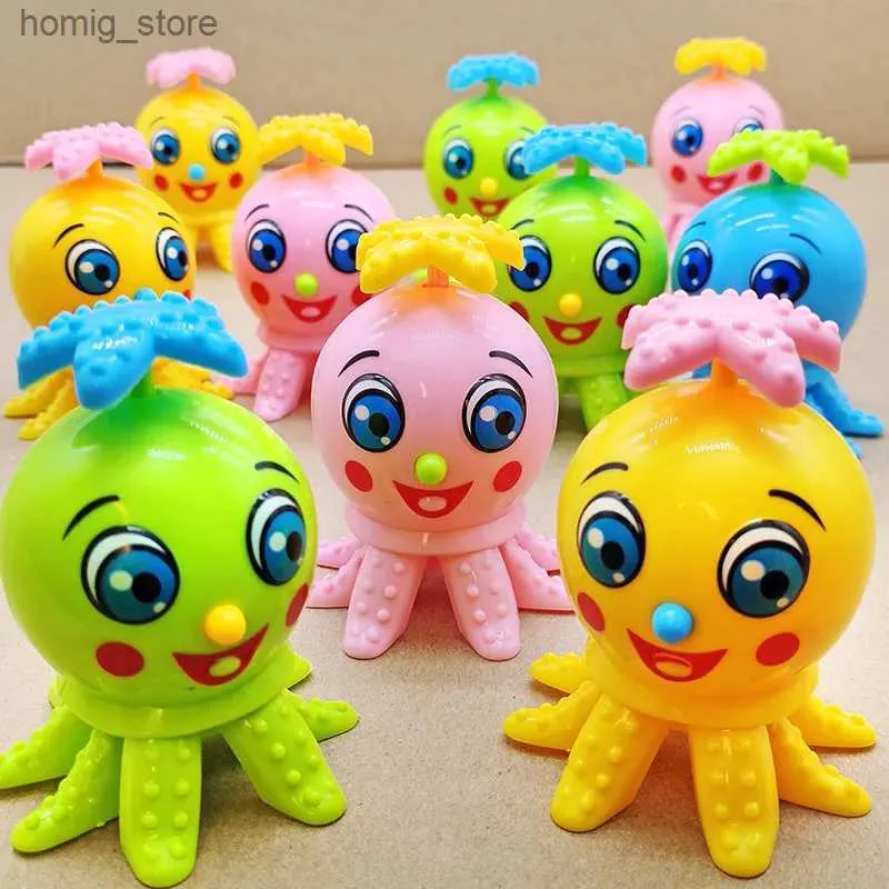 Creative Wind-up Cartoon Octopus Baby Toy for Toddlers 4 Pack ...