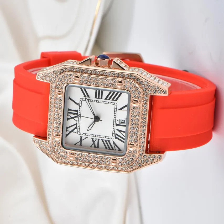 Cartis Roman Number Tank Dial Ladies Watches 42mm High Quality Multi ...