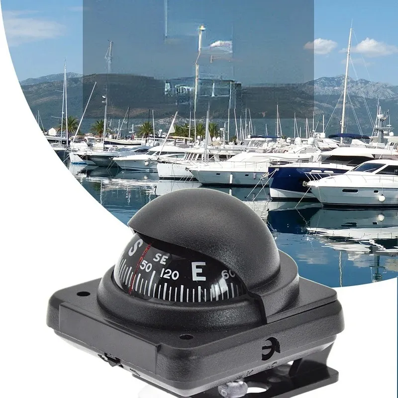 LED spherical compass for Car, Dashboard, Boat and More
