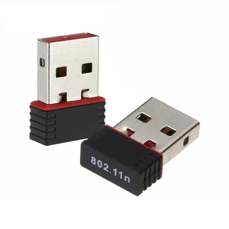 Mini USB 2.0 WiFi usb adapter for Laptop, PC, and Desktop - 150Mbps 802 ...