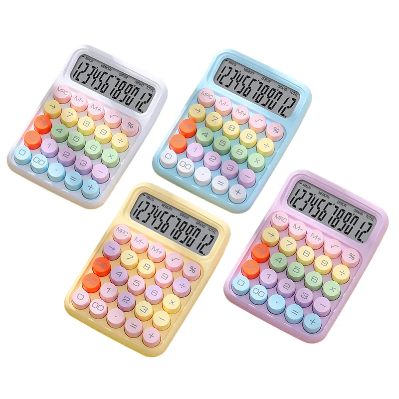 DHgate.com:Candy-Colored 12-Digit LCD Display Mechanical Dot Keyboard ...