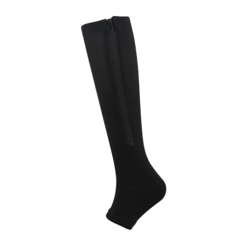 Copper Compression Socks with Zipper - Breathable, Graduated ...