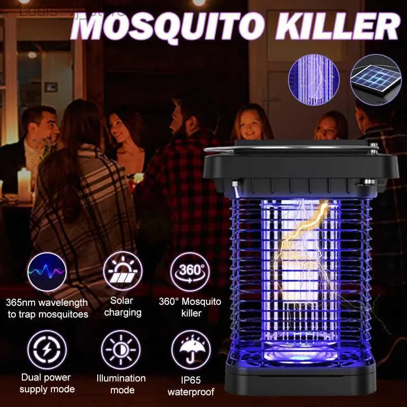 DHgate.com:Mosquito Killer Lamps Solar mosquito repellent lamp charging ...