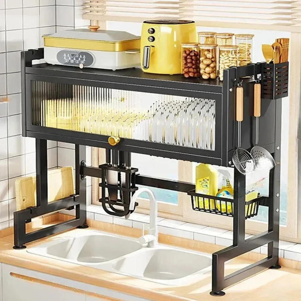 DHgate.com:Dish Draining Rack Multi-Functional Countertop Scullery ...