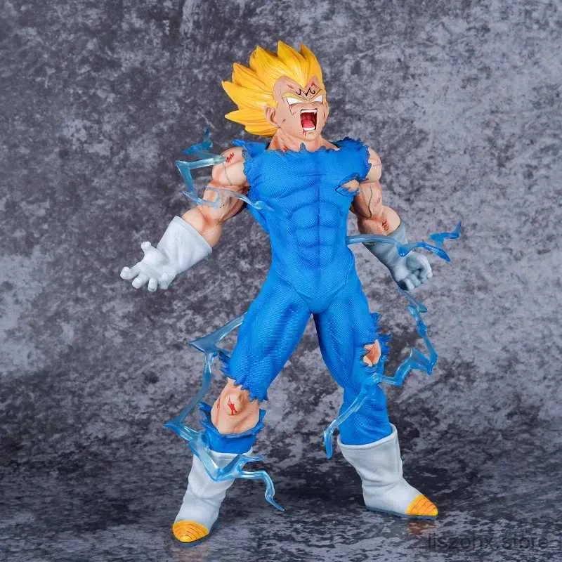 Anime Vegeta Figure Self Destruct Majin Vegeta Action Figure 27CM PVC ...