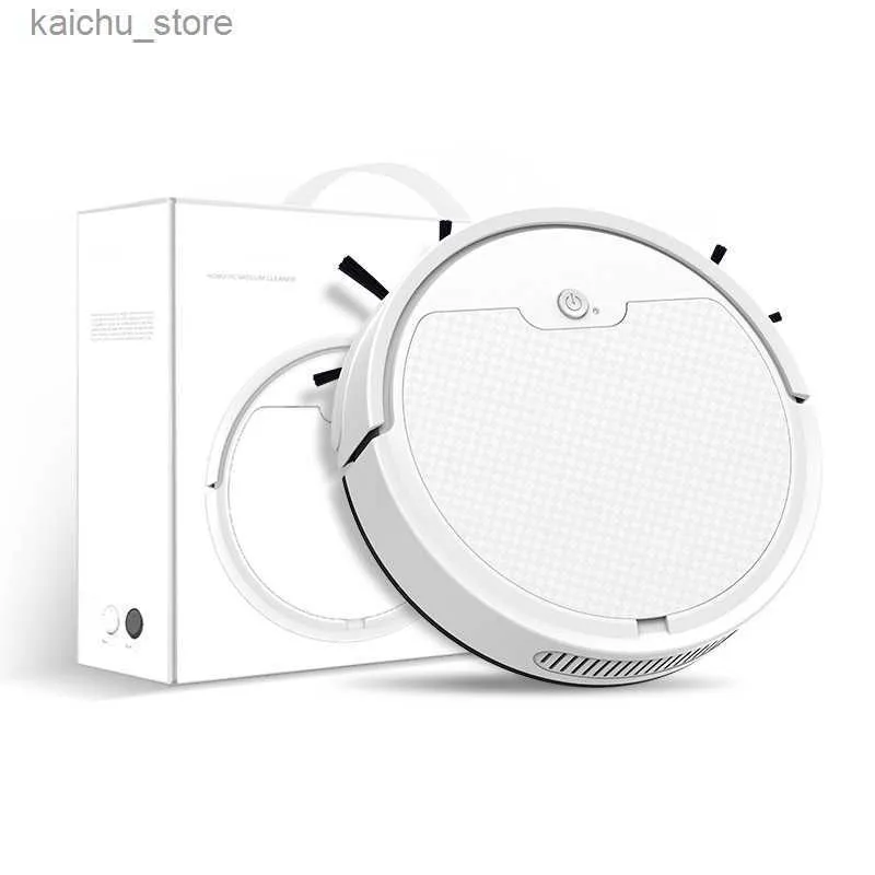 3-in-1 Robot Vacuum Cleaner: Smart Sweeping Mini Sweeper for Home & Office, Cordless Vacuuming ...