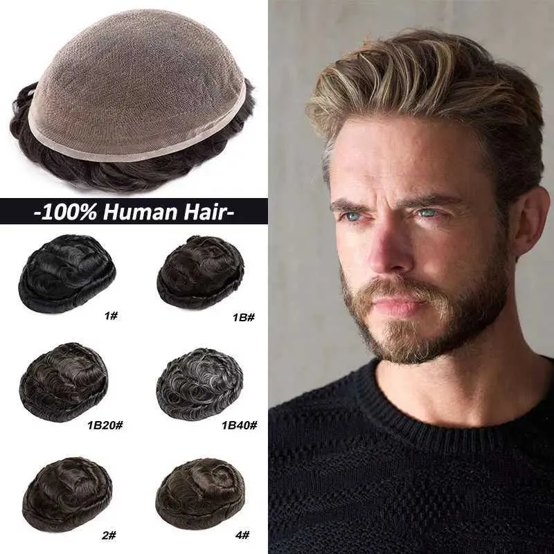 Male Lace Front Wigs Natural Looking Hair Wigs Men, Lightweight ...