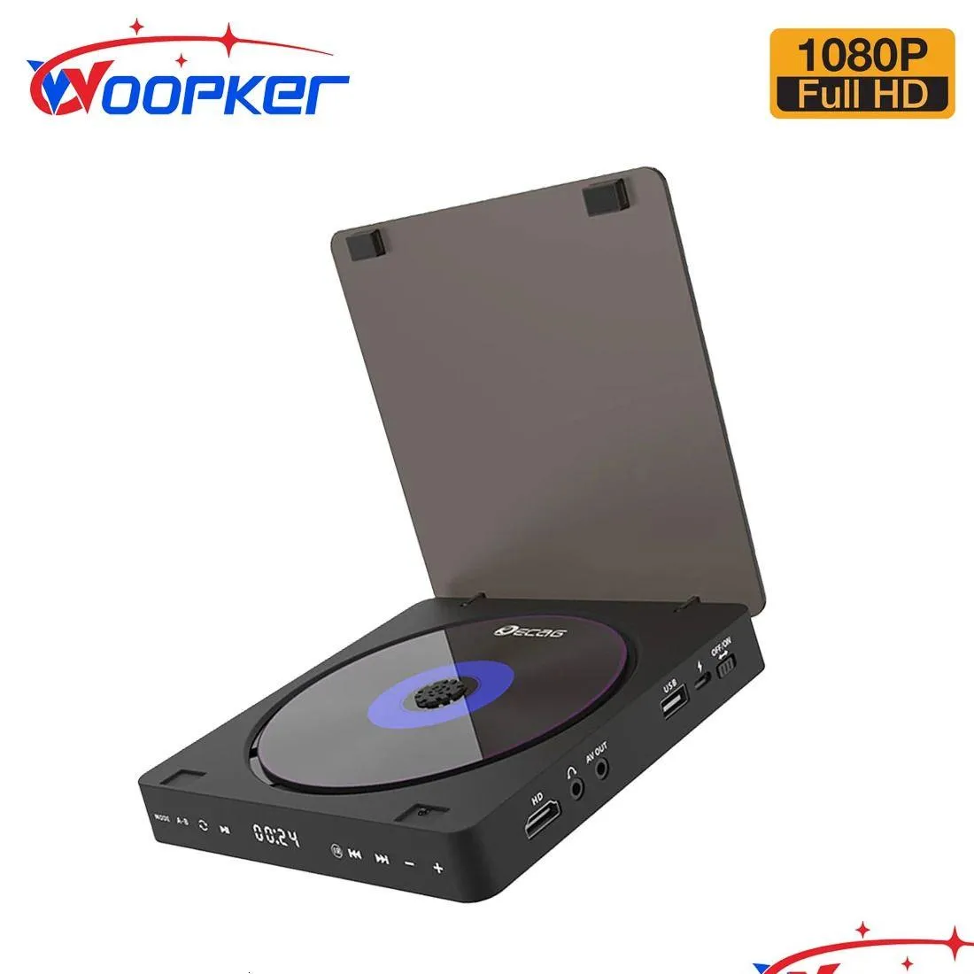 Dvd, Vcd Dvd High Definition Playertvbox Disc Av Connection With Usb ...